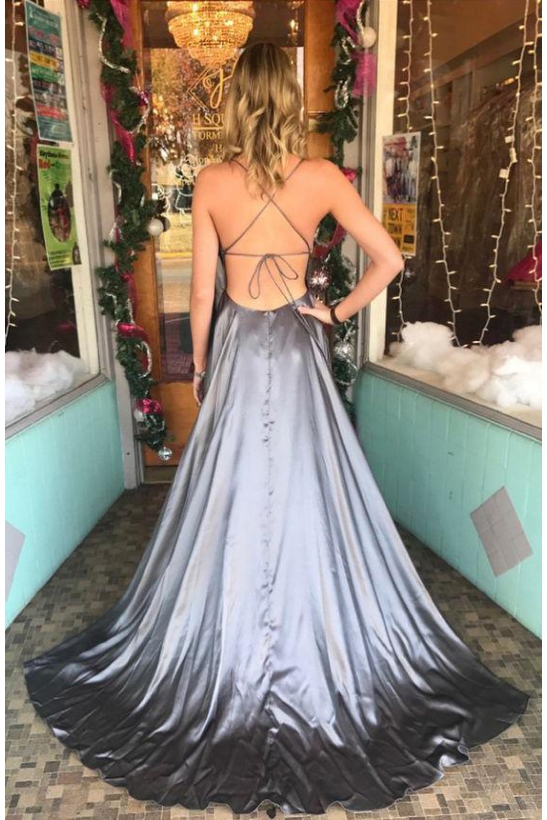 Simple Stunning Long Prom Dresses Formal Evening Dresses 601299